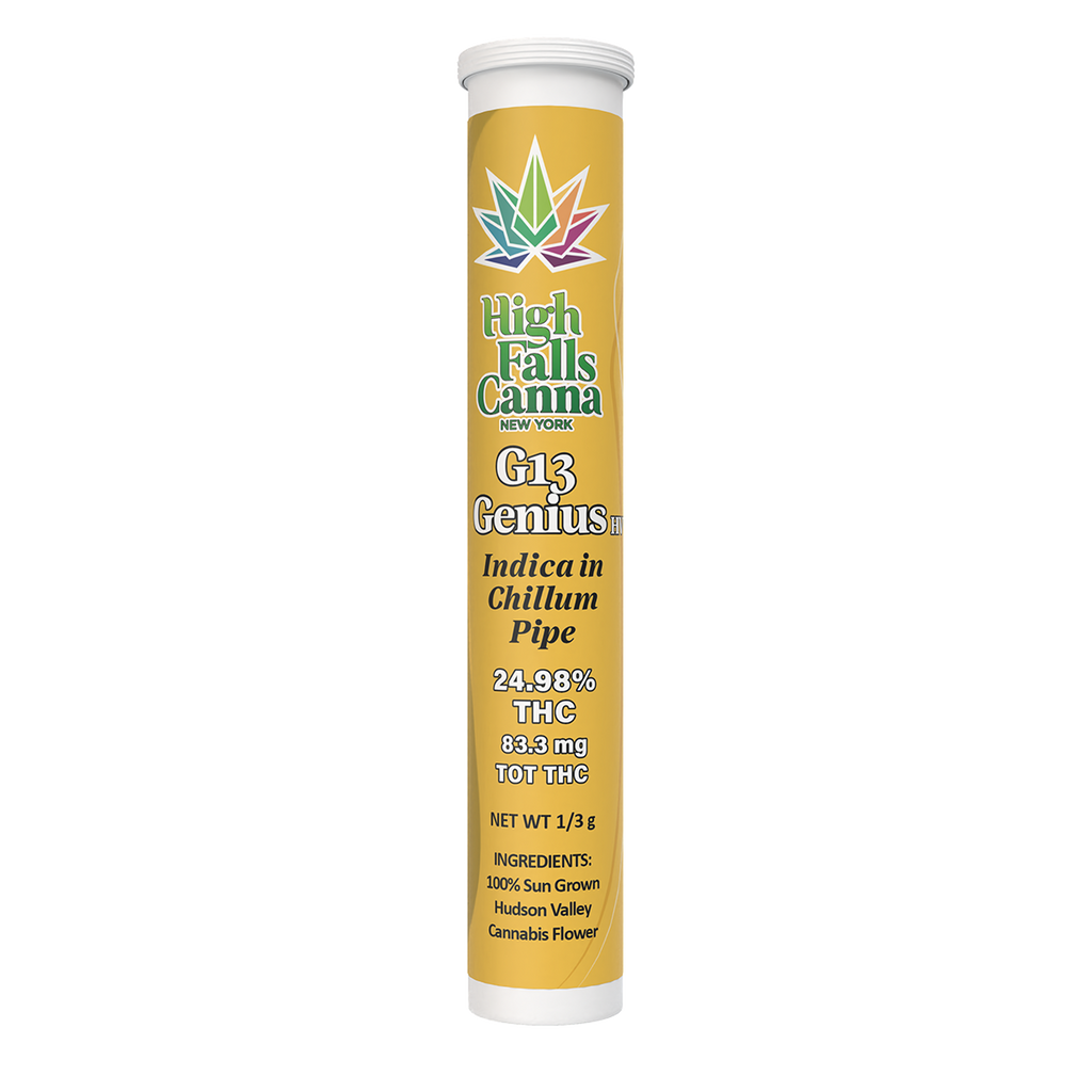 G13 Genius Pre-Pack: Euphoric & Uplifting Hybrid Strain – High Falls Canna